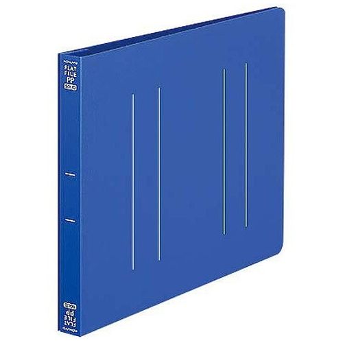 コクヨフラットファイル(PP)A5E・アオフ-P17BJANコード：4901480308302コクヨのPP製フラットファイルのA5サイズ仕様●寸法/A5ヨコ●とじ厚/15mm●カラー/青●材質/PP●穴数/2穴●収容枚数/150枚●単位/1...