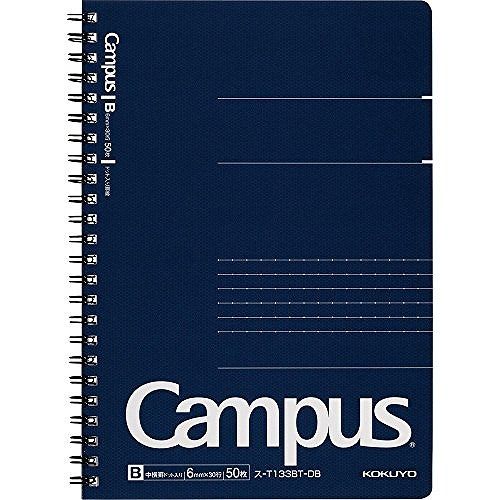 コクヨ キャンパスツインドットB50枚A5 ス-T133BT-DBJANコード：4901480321998ビジネスシーンに最適! 「大人キャンパス」のドット入り罫線【表紙カラー】 紺(ハニカム柄)【サイズ】 3号(A5) 【中紙寸法 タテ×...