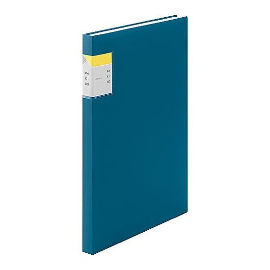キング クリアファイル カキコ40P ネイビー 8632Wネイ 1冊JANコード：4971660044023ファイルに入れたまま書き込める! 上下フラップ式! 見開きA3も収納可能!表紙裏にはポケットつきで、封筒や名刺の収納に便利。楽譜など...
