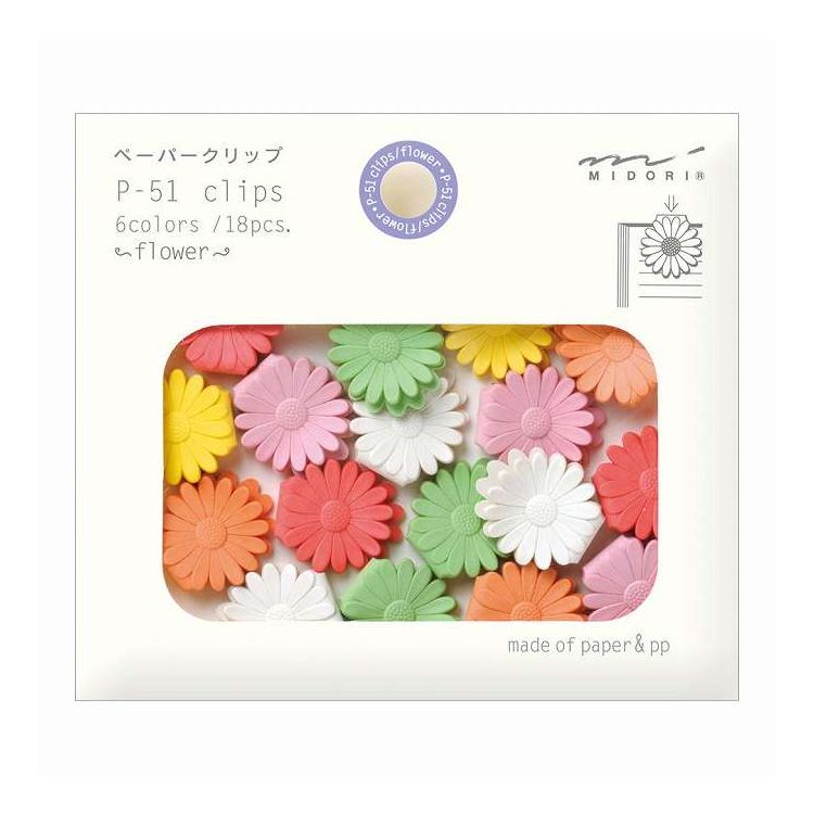 【商品詳細】お菓子のようにカラフルでかわいいクリップ。成分の約半分は紙のため、軽く、やさしい質感です。商品仕様・性能・収容量：18個入（6色×3） 紙パウダー入り合成樹脂『MAPKA』製※紙51％＋ポリプロピレン49％配合により紙製品に分類...