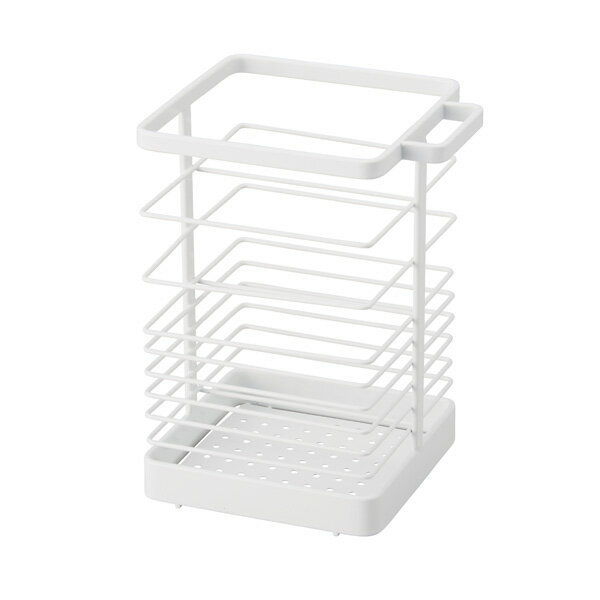 ●仕切り付きでツールは自立しやすく出し入れもスムーズにできます。●キッチンはさみが収まる収納ホルダー付きです。●人気のファビエシリーズからどんなキッチンにも馴染むシンプルなホワイトカラーが登場しました。揃えて使うと清潔感溢れるキッチンを演出...