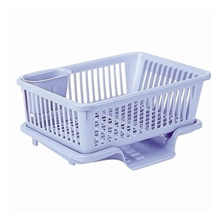 【商品説明】水はけ抜群で、水アカ・ヌメリがつきにくく乾きが早い水切りかごです。箸立てパーツも付属しているので、お箸やスプーンなどのカトラリーも食器とまとめて水切りができます。水受けの水が直接シンクに流れ込む構造で食器洗いのたびに水を捨てる手...