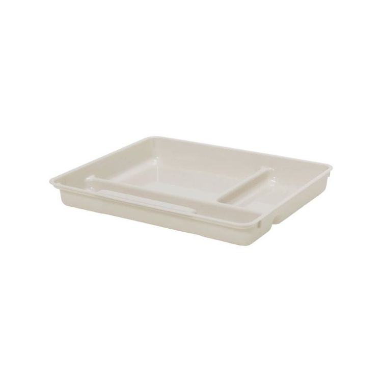 【商品説明】小物類の整理整頓に便利なトレーです。同じシリーズのラック下の隙間にも入るのでデッドスペースを作りません。【商品情報】■サイズ約 幅29.6×奥行27×高さ4（cm）内寸：（大）約 幅16×奥行14.5×高さ3.5（cm）（小）約...