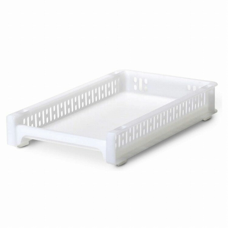 【商品説明】積み重ねるだけで今あるデッドスペースが、収納ラックに変わります。幅22.6cmとスリムながら奥行は38.8cmとたっぷり収納ができる！トレーSMサイズです。キッチンで、ペットボトルやインスタント食品、缶詰などのキッチンストッカー...