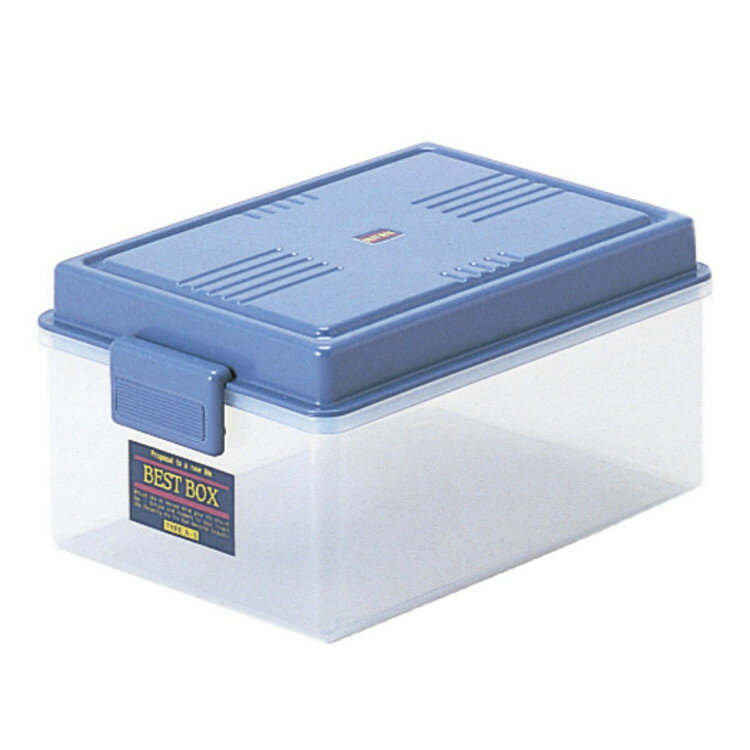 【商品説明】整理整頓に便利な収納ボックスです。A5用紙がぴったり入るサイズです。本、食品、防災グッズなどさまざまな収納に役立ちます。フタに留め具付きです。透明で中に入れた物がわかりやすいです。同シリーズ別売りのサイズ違いを入れ子にして重ねら...