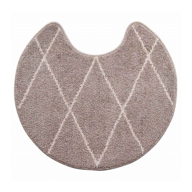 【商品説明】 シンプルでナチュラルな雰囲気の「ファミーユ ルタン」シリーズのトイレマットです。 カラーはアイボリーとベージュの2色展開です。 裏面には滑りにくい加工済みで、マットのズレを防ぎます。 柔らかい印象を与えるオーバルタイプです。 ...