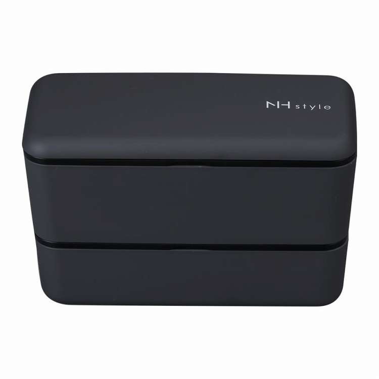 【商品説明】コンパクトに収納できるお弁当箱です。容量は990ml（上段：590ml、下段：400ml）です。蓋・中蓋以外は電子レンジ対応です。中蓋以外は食洗機対応です。安心の日本製です。【商品情報】■サイズ約 幅18×奥行8.4×高さ11（...