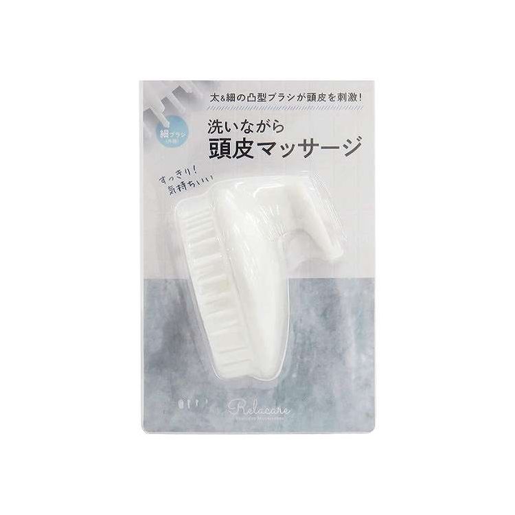 【商品説明】シャンプーしながら頭皮マッサージができるブラシです。太＆細の凸型ブラシが頭皮を刺激して気持ちいいです。地肌を傷めず頭皮に心地よい刺激を与えてスッキリ洗えます。握りやすい形状で、男性でも女性でも使えます。ネイルをしている方には便利...