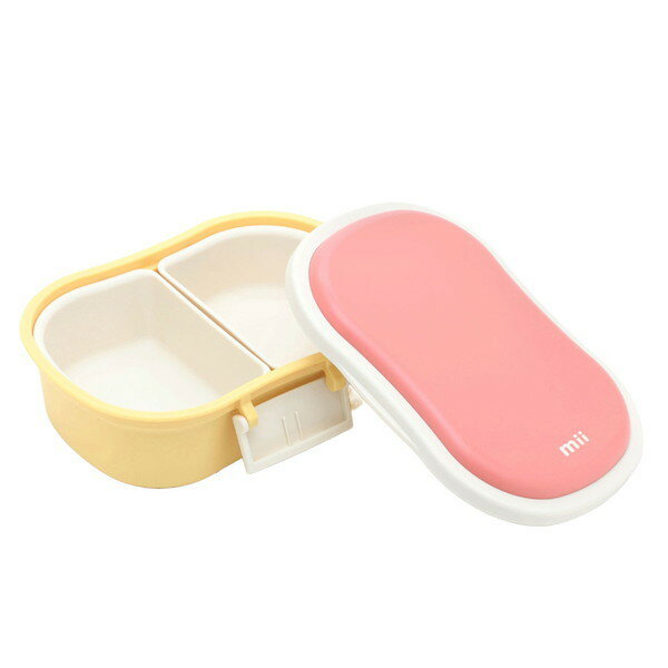 【商品説明】お子さまの食育をサポートするランチシリーズ「mii」のお弁当箱です。保冷剤一体型の蓋で暑い時期も安心です。2つの中子を組み合わせることで容量を調整でき、お子さまの成長に合わせて長く使えます。蓋を外すと電子レンジと食洗機に対応して...