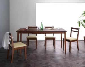 妥協しない、NEWスタイル。北欧ヴィンテージデザインコンパクト　伸縮式ダイニングEllenio　エルニオScandinavian Vintage Style Design Extension Dining2sizeW75-120/W120-...