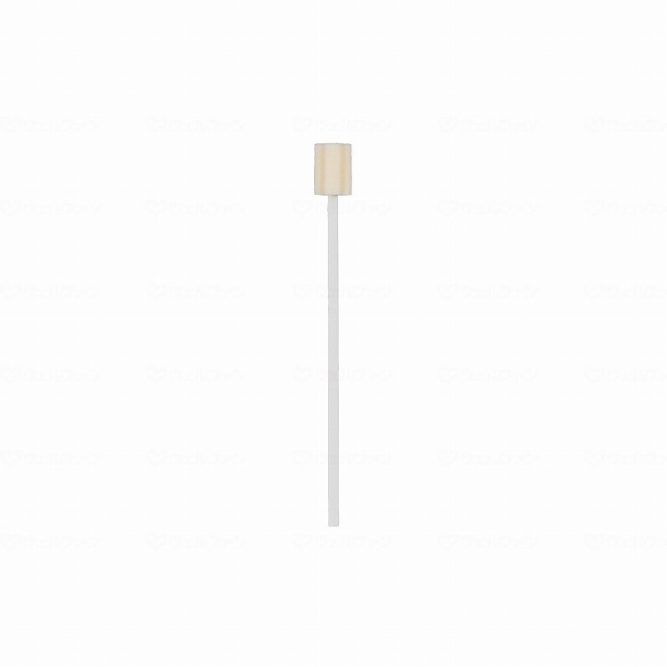 口腔内の清掃に使用するスポンジです。○汚れが取れやすいサクラ型（波型の溝付き）のスポンジです。○出血が分かりやすい色使いです。○軸が長いので、お口のすみずみまできれいに清掃できます。大きさの選択基準・お口が開けにくい方、小児の方に・人工呼吸...