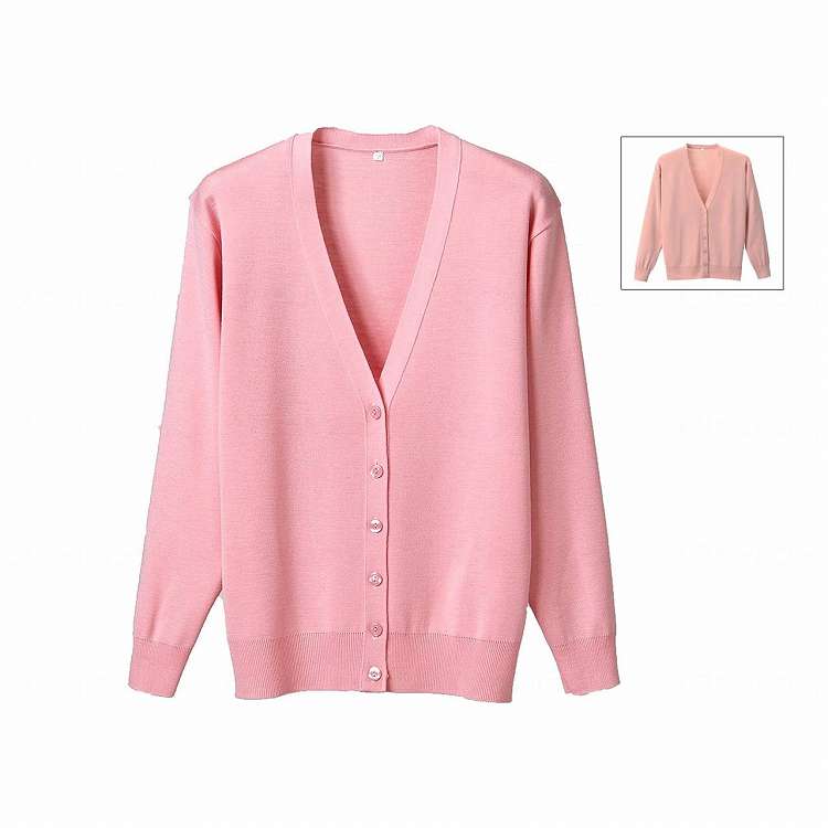 【商品説明】カジュアルな着こなしにも重宝するニットです。○材質素材：アクリル70％・ウール30％　14ゲージ・ゴム編み○規格詳細○サイズ：5L（バスト130、肩巾49、袖丈57、着丈67cm）○機能：抗ピル加工（毛玉防止）、静電気防止、家庭...
