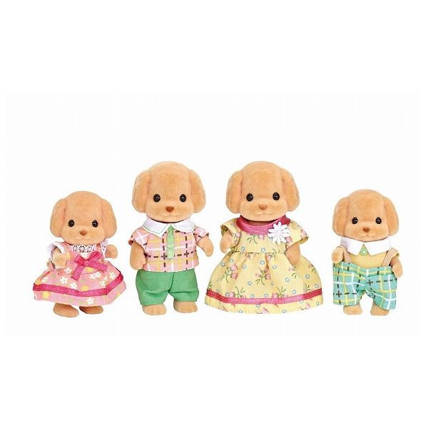 【商品特長】トイプードルがファミリーセットになって登場です。人形は、単品版と同じ仕様です。【仕様】【対象年齢】3歳【安全基準】ST【生産国】中国【電池使用/不使用】不使用【電池付属/別売】【電池種類】【コピーライト】(C) TOMY【送料に...