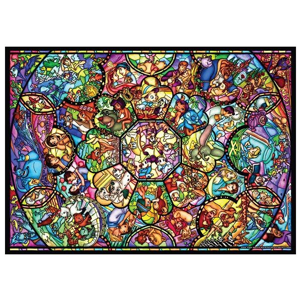 【商品特長】あの「オールスター ステンドグラス」が、ホログラムの500ピースで登場！絵柄のグレード感をさらに高めるペーパーホログラムを採用!!豪華なステンドグラスの世界がキラキラ輝きます！タテでもヨコでも飾れるマルチアングルアート(R)ジグ...
