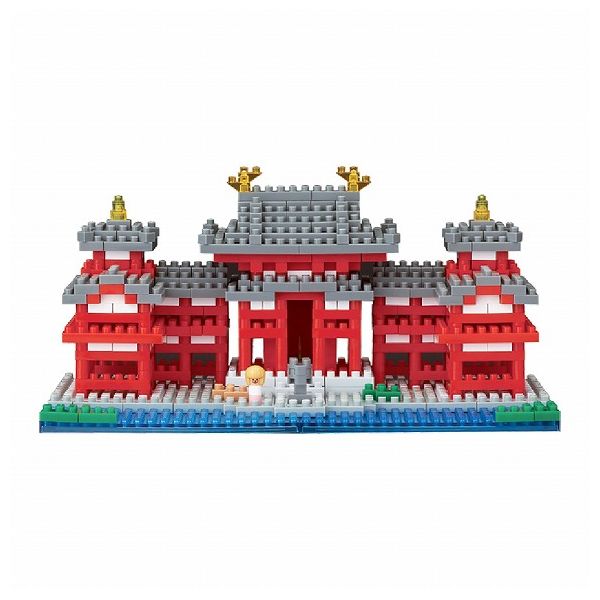 【商品特長】■ナノブロック情景シリーズに「平等院鳳凰堂」が登場。■世界遺産・平等院鳳凰堂をナノブロック化。■10円玉で馴染みの深い、歴史ある建物をお手軽サイズでお手元に置けます。■平等院のイメージを損なわない絶妙なディフォルメ感。■難易度：...