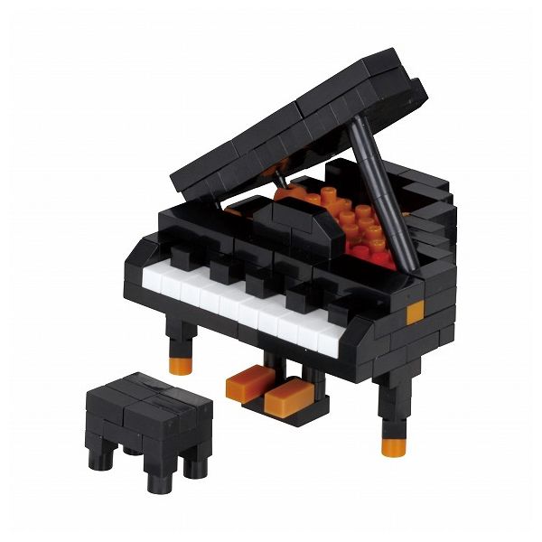 【商品特長】ミニコレクションの楽器シリーズに久々の新作が登場！■フラットパーツを多用することで、美しい鍵盤や、ぴったりと閉まる屋根が再現可能になりました。■開閉可能な屋根や、突上棒、譜面台、ペダルに至るまで、小さいながらもグランドピアノの特...