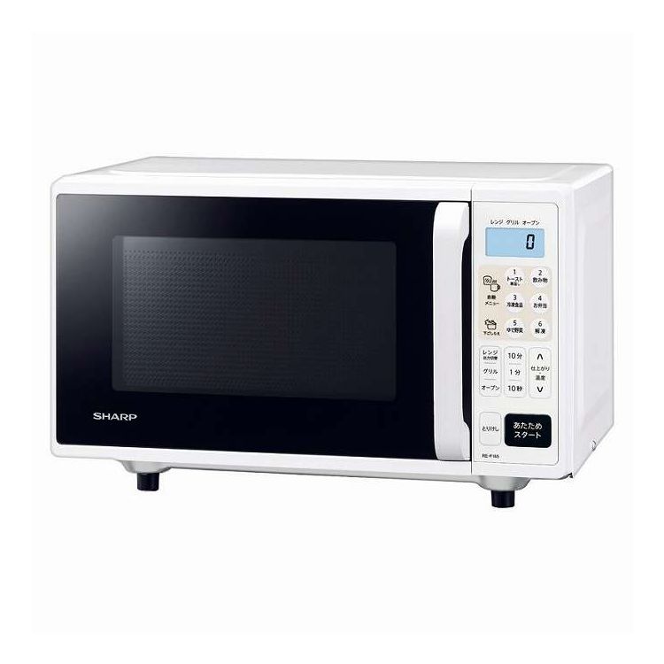 【商品詳細】コンパクトな生活にピッタリなオーブンレンジ。冷凍食品やお弁当を、出力（W）・加熱時間を設定せずに自動であたためます。野菜も自動で下ごしらえ可能。大きめのお弁当などの食品の出し入れや、汚れた時もさっと拭けるフラット庫内。内容:本体...