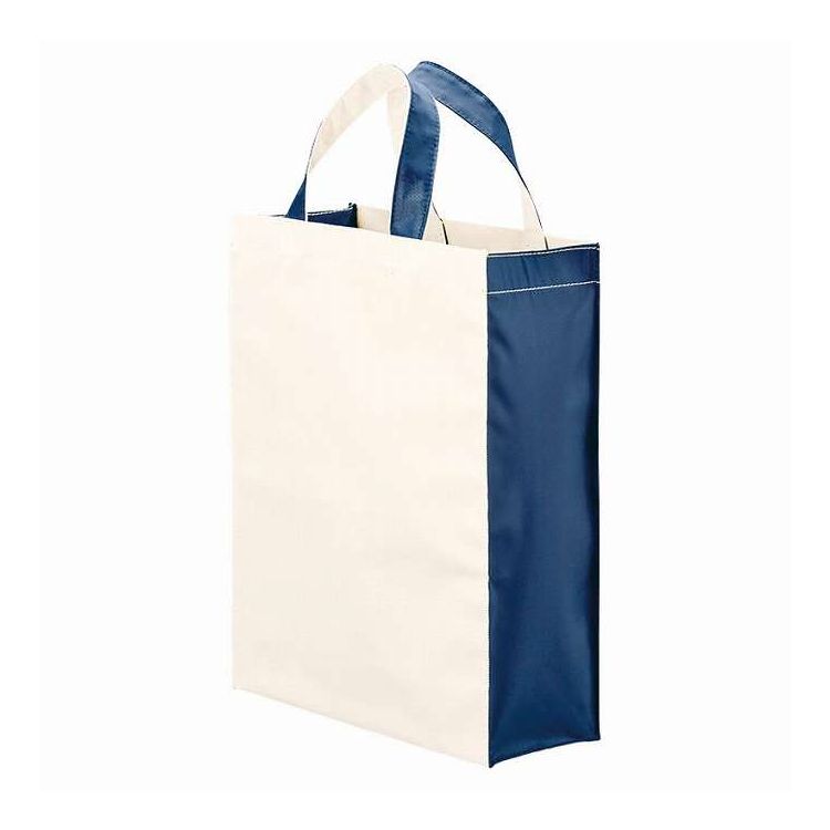 【商品詳細】A4サイズの資料もすっぽり入る。サイドのカラーがアクセントに。持ち手約27cm。内容:本体（約320×250×100mm）×1原産国:カンボジア【代引きについて】こちらの商品は、代引きでの出荷は受け付けておりません。【送料につい...