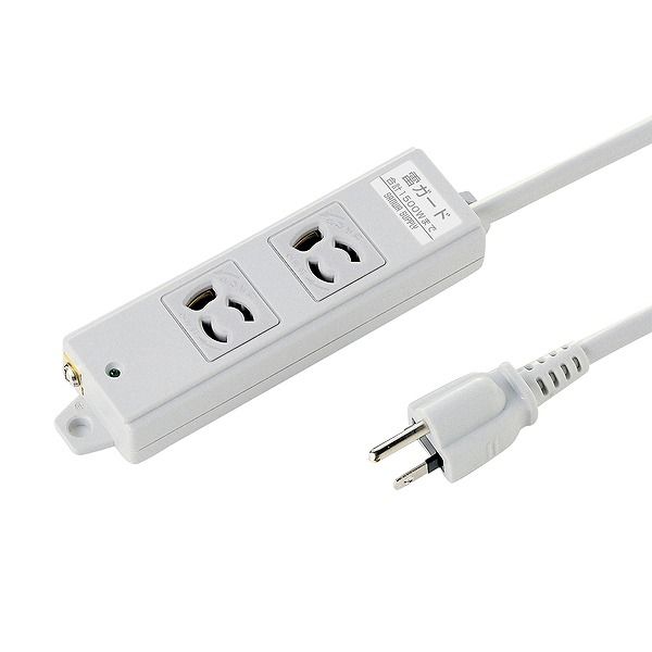 【商品詳細】雷ガード内蔵3P抜け止めマグネット・2個口3m。 特長●雷サージから機器を守る雷ガード内蔵です。 安全性を重視した温度ヒューズが内蔵されており、雷ガード作動ランプで確認できます。●無鉛はんだを使用した環境対策商品です。●プラグは...