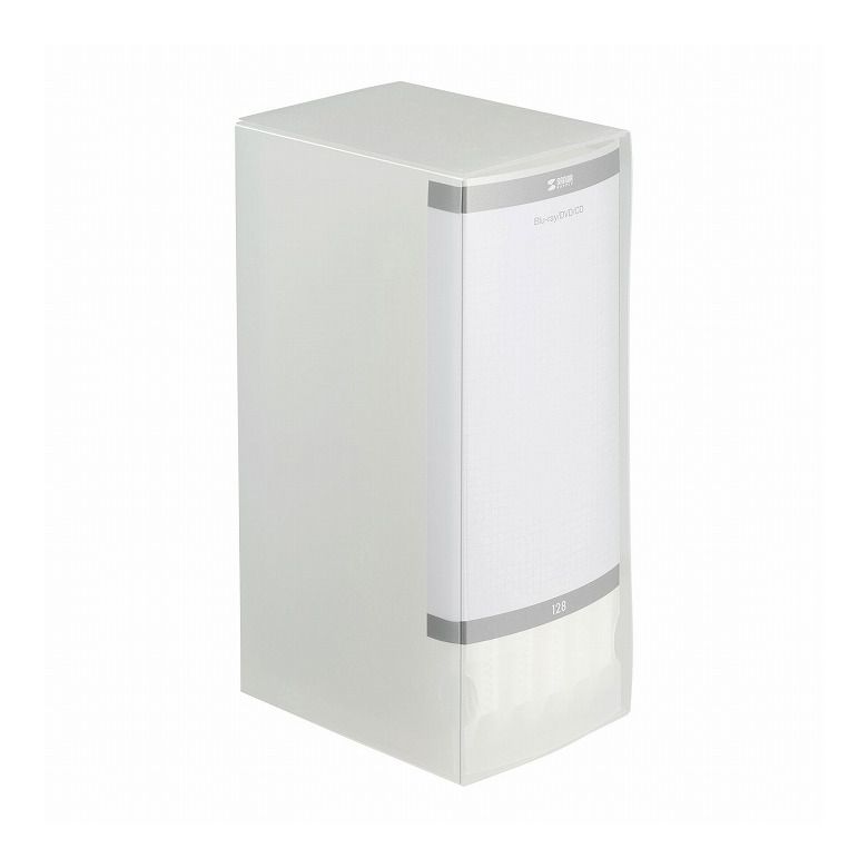 【商品特長】●ブルーレイディスクの収納に対応した凹凸が少なく柔らかい不織布を採用しました。●30枚スピンドルなら4個分、50枚入りスピンドルなら2個分収納できる128枚収納です。●不織布にはディスクを出し入れしやすい切れ込みと、飛び出しを防...