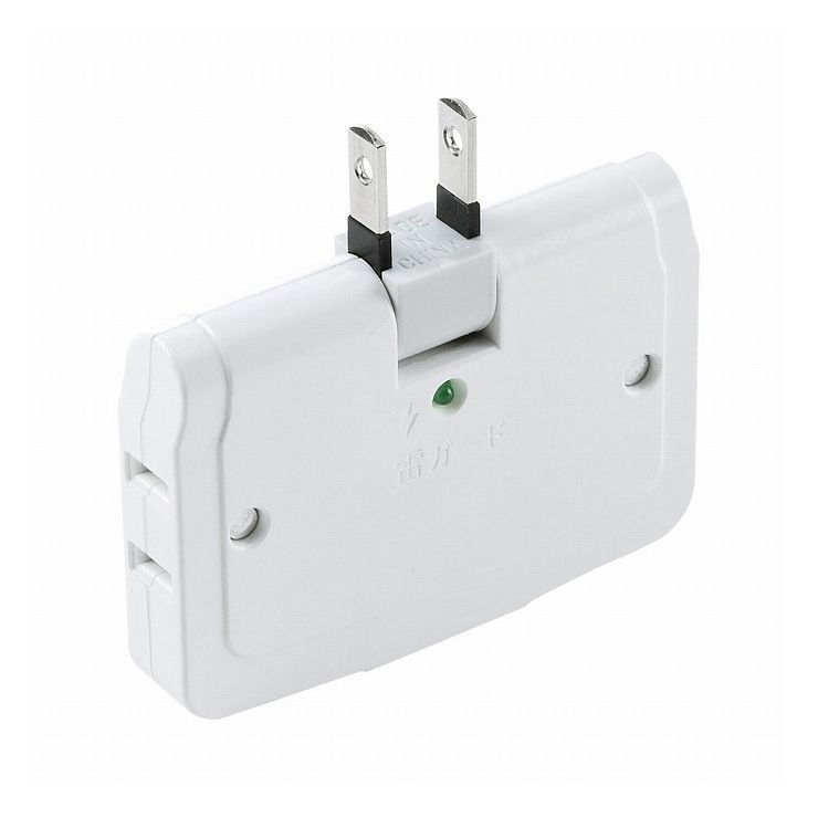 【商品詳細】落雷による雷サージからパソコンや電化製品などを守る雷ガードタップ。2P・3個口・スイングプラグ。●雷サージから機器を守ります。内蔵されたサージ低減素子（バリスタ）が、雷サージを低減し機器を守ります。●雷ガードが作動していることを...
