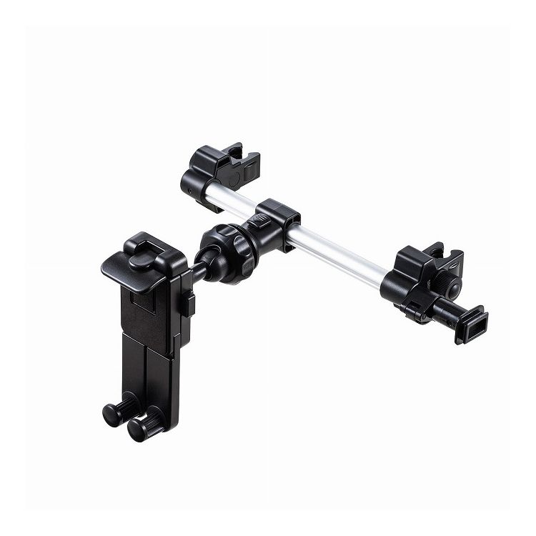 【商品特長】車の後部座席にタブレットを設置できる車載ホルダー。座席の真後ろ、真ん中の2箇所で設置場所の変更が可能。●車のヘッドレストに設置できる、車載ホルダーです。●7〜12.9インチのタブレット・スマートフォンの幅広い機種に対応しています...