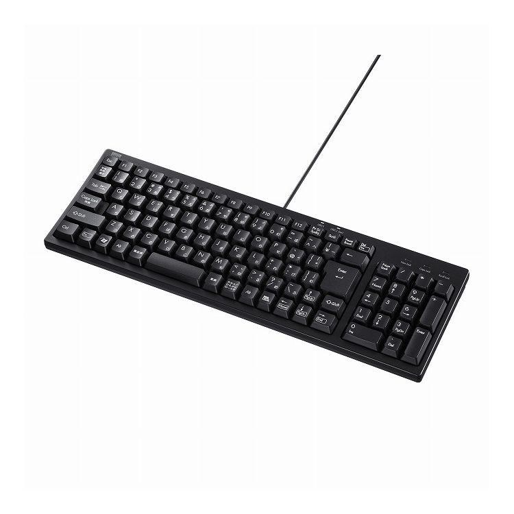 【商品説明】■幅400mm以下のコンパクトサイズでありながら、テンキー付きのフルキーボードです。■USB3.2 Gen1（USB3.1/USB3.0）×1ポート、USB2.0×1ポートのコンボハブを内蔵しています。USBヘッドセットやUSB...