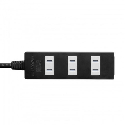 ホコリ防止シャッター、トラッキング火災予防の4個口安全タップ。2m・ブラック。商品特徴●ホコリの侵入を防止するシャッターが付いて安全です。子供のいたずら予防にもなります。●安全性、信頼性を向上させた保護被ふくコードを使用しています。●トラッ...