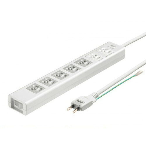 3P抜け止め7個口、5個口連動集中スイッチ、マグネット、シャッター付き、雷ガード付きタップ。5m。2Pスイングプラグ。商品特徴●集中スイッチで5個口をオン/オフすることができます。2個口は常時通電口（差込口が白色）となっており、常に通電して...