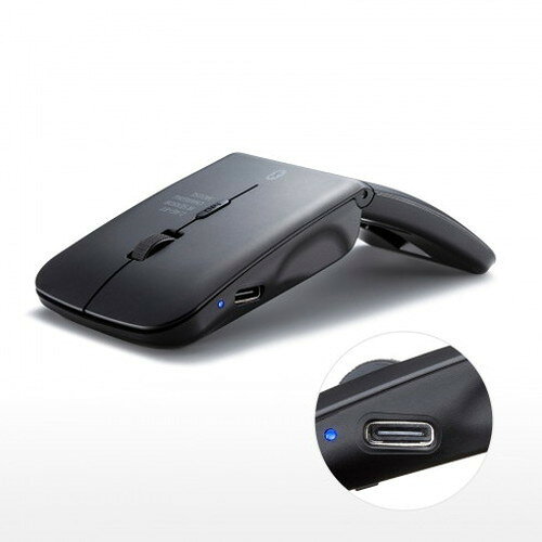 かばんにすっぽり入る、超薄型の充電式Bluetooth＋2.4GHzワイヤレスマウス。3ボタン。薄型。商品特徴●持ち運びに便利な約1.8cmの超薄型静音マウスです。●約50分で充電できる急速充電仕様です。●端末との接続は、Bluetooth...