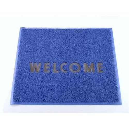 3M 文字入マット WELCOME 青 KMT1314A JANコード 4547452291342●カラー:青●文字:「WELCOME」●幅×奥行(mm):900×750●重量(kg):2.3●材質：塩化ビニール■※防炎適合品【送料について...