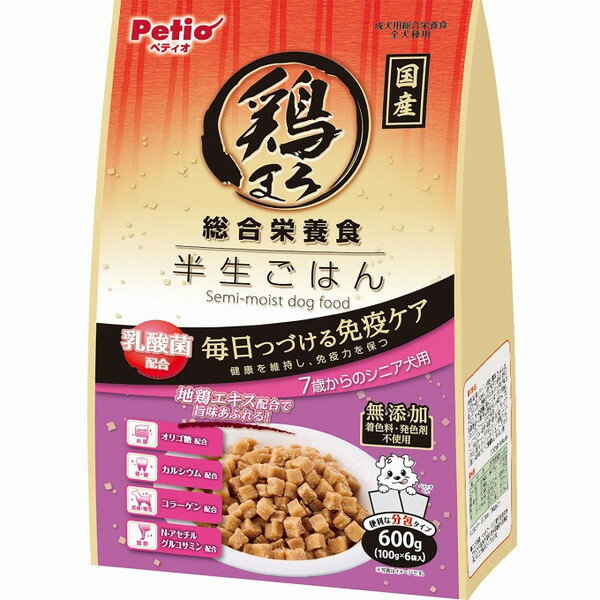 【商品説明】・濃厚な鶏の旨味まるごとたっぷり。・鶏の生肉を使用し鶏本来の旨味が味わえる。地鶏エキス配合で旨味アップ。・着色料・発色剤無添加。・乳酸菌KH-2株配合で毎日つづける免疫ケア。・お腹、骨・歯、皮膚・被毛、関節の健康維持をトータルサ...