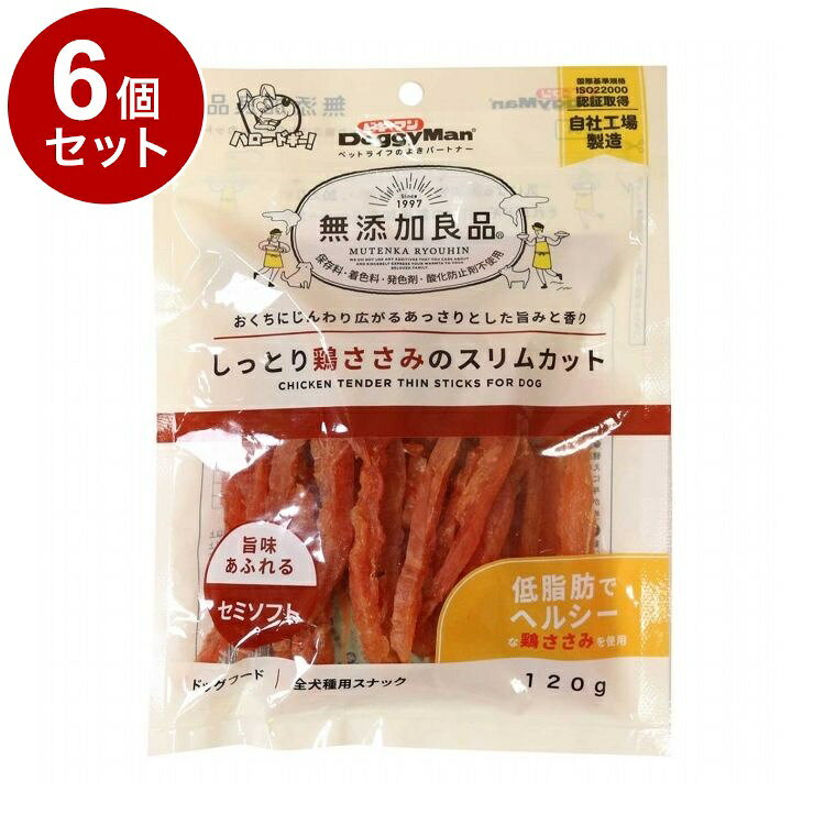 【商品説明】保存料、着色料、発色剤、酸化防止剤を使わずに作りました。噛むほどに鶏ささみの濃厚な味わいがおくちの中にじんわり広がるセミソフトタイプ。食べやすく与えやすいよう、細くカットしました。〇原材料(成分)鶏ササミ、ソルビトール、グリセリ...