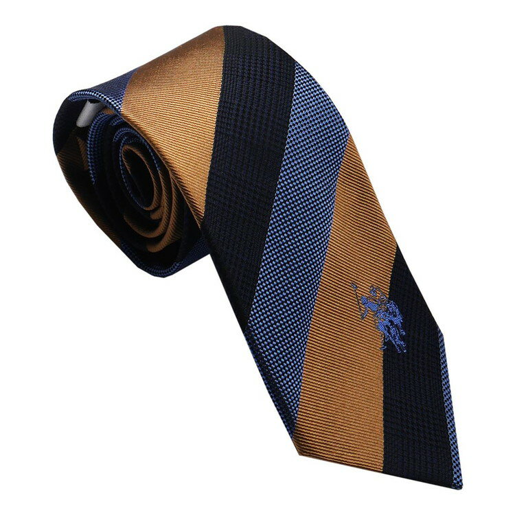 U.S.POLOのシルクを100%使用した上質な手触りが特徴のネクタイです。落ち着いたカラーリングとシンプルなデザインは、ビジネスカジュアル問わずどんなシーンでも着用できます。■商品サイズ先幅約8cm■素材SILK100％■生産国中国■備考...