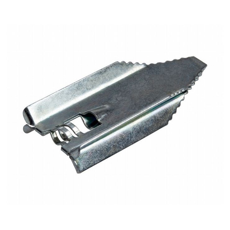 【商品詳細】●適合板厚(mm)：石膏ボード13〜26●最適条件時の耐荷重(水平方向/垂直方向kg)：石膏ボード30/70、ALC35/60●適合ネジ長さ(mm)：45mm以上/φ3.5〜5●サイズ(mm)：16x43●入数(個)：50●皿ビ...