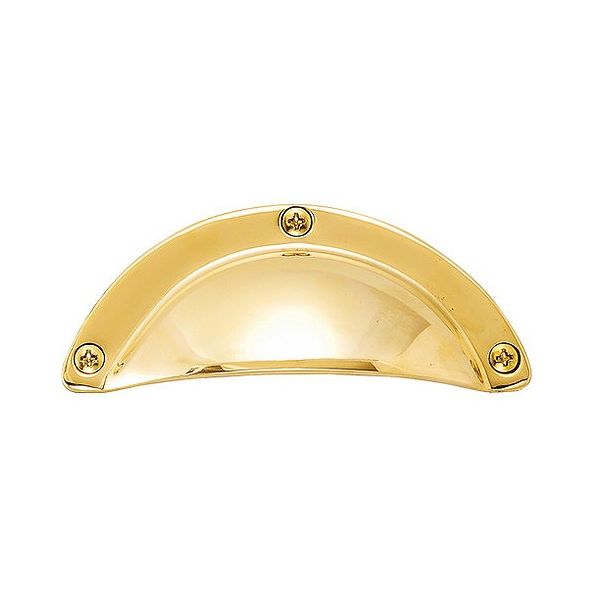 【商品特長】ブレーンなデザインでクラシックな取手。【カラー】金色【商品サイズ】幅96×高さ40×奥行20mm【付属品】取付ビス（3.1×16 3P）【代引きについて】こちらの商品は、代引きでの出荷は受け付けておりません。【送料について】北海...