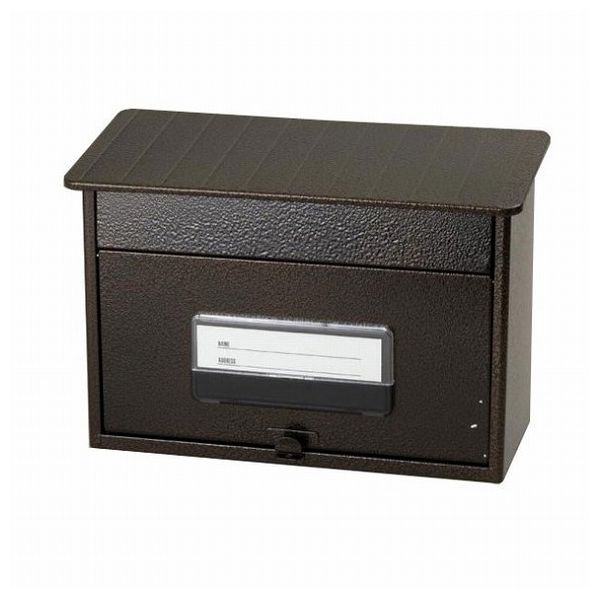 【商品特長】郵政型のポストです。ネームプレート付き【用途】郵便ポスト【製品サイズ】●製品サイズ　幅:375mm,奥行:170mm,高さ:260mm,投入口幅:318mm,投入口高さ:50mm　●仕様　前入前出 南京錠取付可 A4対応 底面取...