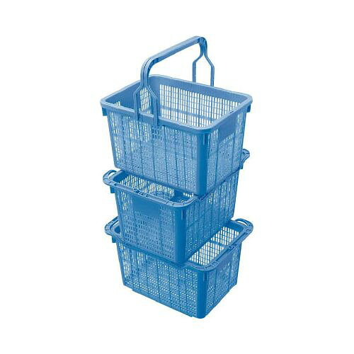 【商品詳細】●カゴを積み重ねることができて、収穫物の集積が楽に行えます。●容量(L):22●色:ブルー●有効外寸（mm）間口×奥行×高さ：370×270×240●ポリエチレン（PE)生産国：日本重量：676g【代引きについて】こちらの商品は...