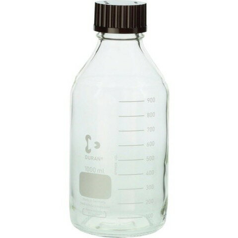 【商品詳細】●液もれがしにくい構造の瓶です。●高純度医薬・試薬や分析用標準液などの保存容器として幅広く使用可能です。●容量(ml)：1000●目盛間隔(ml)：100●外径(mm)：101●高さ(mm)：230●フタ使用耐熱温度：120℃●...