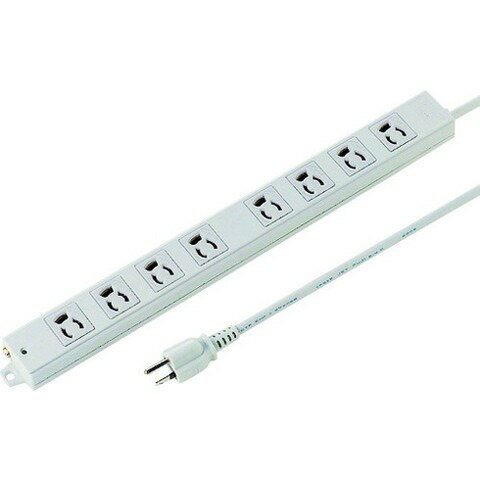 【商品詳細】●3P抜け止めの8個口タップです。●通電状態が一目で確認できる通電ランプ付きです。●裏面にマグネットが付いているので、スチール製デスクなどに簡単に仮固定することができ、メンテナンスがしやすく便利です。●電源コードは折り曲げたクセ...