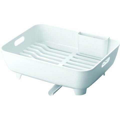 【商品詳細】●食器の水切りに最適です。●色：ホワイト●幅(mm)：316●奥行(mm)：405●高さ(mm)：133材質／仕上●ポリプロピレン（PP）注意●幅は、排水口を含めた商品の最大寸法です。JANコード 4974908445590【代...