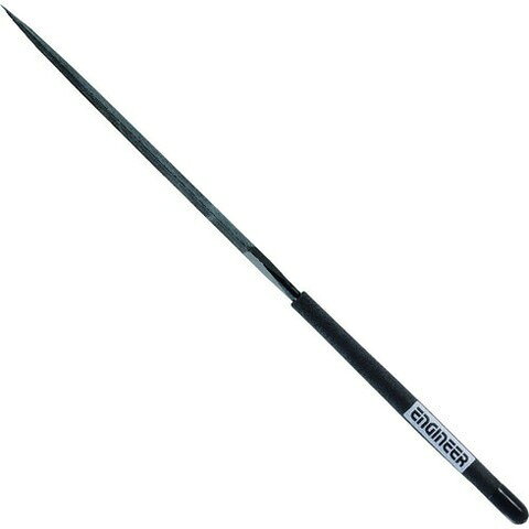 【商品詳細】●サビに強い特殊な黒染めで表面処理を行っています。●電解研磨でヤスリ目を磨き切削性を向上、抜群の切れ味です。●平のヤスリ目がない面はサイドフラット加工を施し、コーナー切削時に傷が入りません。●簡単に切削粉の除去ができ、目詰まりし...