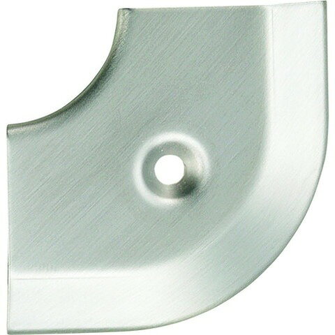 【商品詳細】●タイプ：出隅●縦(mm)：43●横(mm)：43●25mm幅用材質／仕上●ステンレス（SUS304）●表面処理：ヘアーライン仕上げセット内容／付属品●プラグ×1個●木ネジ×1個JANコード 4580087240590【代引きに...
