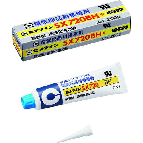 【商品詳細】●難燃タイプ（UL94V-0認定）の接着剤です。●一液常温湿気硬化型弾性接着剤です。●初期立ち上がりが速く、耐久性に優れます。●シロキサンフリーです。●コンデンサー、コイルなどの回路基盤の固定に。●電源、トランスなどの絶縁シール...