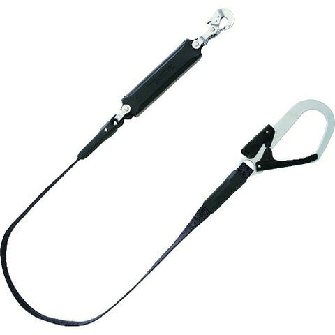 【商品詳細】●フルハーネス型用 タイプ1です。●「墜落制止用器具の規格」適合品です。●シングルL1ランヤードです。●丈夫でしなやかな平ロープです。●新規格対応ハーネス用ランヤード●色：黒●長さ(mm)：1500●フック口開き(mm)構造物側...