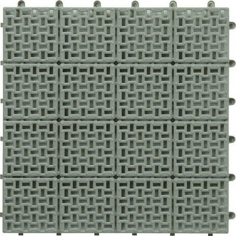 【商品詳細】●ジョイント式スノコです。●水まわりや通路に。●色：グレー●幅(mm)：300●長さ(mm)：300●厚さ(mm)：13サイズ(mm)：300×300材質／仕上●ポリエチレンJANコード 4903180132447【代引きについ...