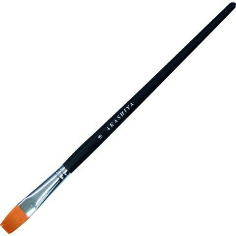 【商品詳細】●人造毛画筆なので、なめらかなタッチでお手入れ簡単です。●毛抜けが少ない穂先です。●水彩画、アクリル画からラッカー系の塗料用に。●規格：18号●全長(mm)：272●金具幅(mm)：16.2材質／仕上●原毛：ポリエステル毛●軸材...