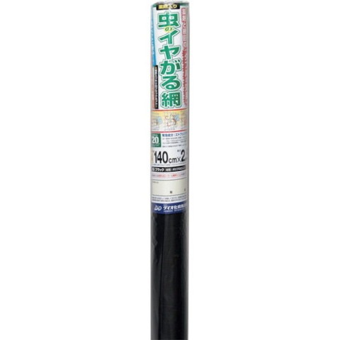 【商品詳細】●網目と薬剤でダブルの効果。虫を殺さず遠ざける防虫ネット。夜間も網戸に虫がとまり続けず、殺虫しないので窓周りも汚れません。●薬剤の効果は、約5〜7年程度でお子様やペットにも安心です。●網戸張替用ネット●色：ブラック●幅(m)：1...