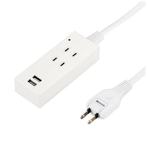 【商品特長】●雷サージフィルターが雷などの過電圧から接続機器を保護します。●スマートフォンなどのデジタル機器に直接充電が可能なUSBポート付きです。●プラグはホコリや湿気によって発生するトラッキング火災を予防する絶縁カバー付きです。【仕様】...