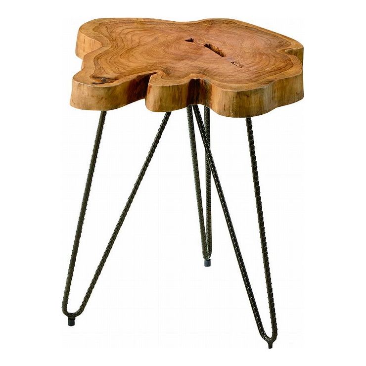 ●サイズ（cm）約幅40×奥行40×高さ45●材質天然木 スチール ラッカー塗装 ●原産国インドネシア●備考天板は天然木を使用している為、1つ1つ個体差がございます。【代引きについて】こちらの商品は、代引きでの出荷は受け付けておりません。【...